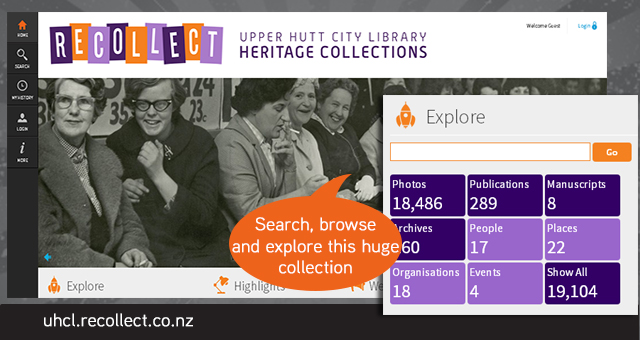 Upper Hutt City Library Community Archive - NZMS