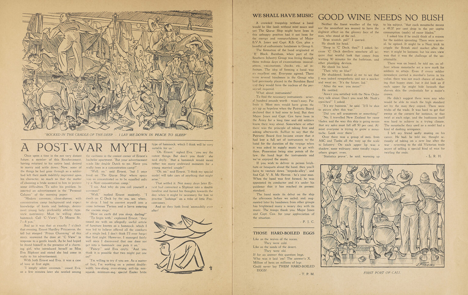 Troopship Magazines Shed New Light on the ANZAC Spirit - NZMS